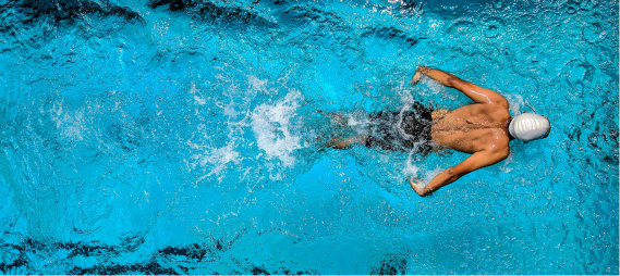 Swimming Playing